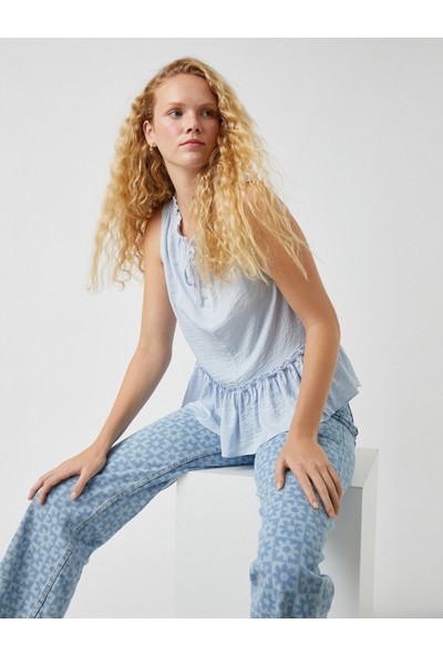 Kolsuz Bluz Bağlama Detaylı