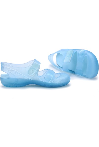 Potincim S10110 Bondi Plaj Kız/erkek Çocuk Sandalet Deniz Ayakkabısı Mavi