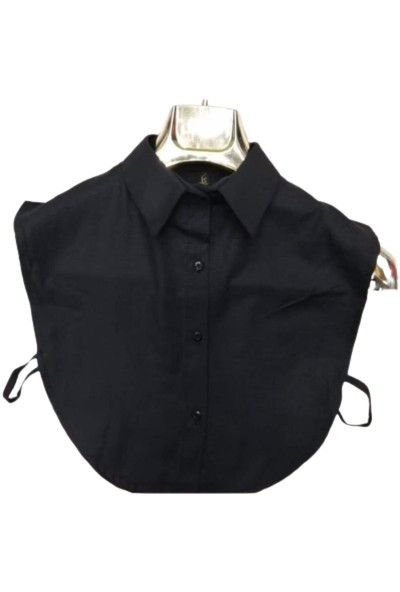 BAV Butik Ayvitrin Kadın Tesettür Yakalık Gömlek Siyah BAV Butik Ayvitrin Kadın Tesettür Yakalık Gömlek Siyah