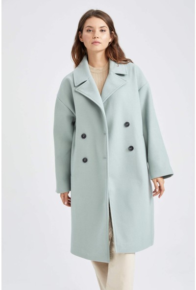 DeFacto Oversize Fit Kaşe Mont X2184AZ22WN