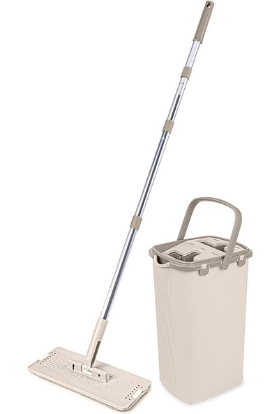 Omnisoft Flr F400 Eko Sihirli Tablet Mop Temizlik Seti Krem Omnisoft Flr F400 Eko Sihirli Tablet Mop Temizlik Seti Krem