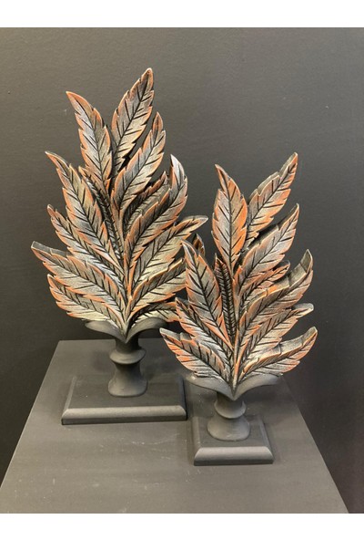 Lizzart Yaprak Takım 2li 40 x 19 -32 x 16 cm Lizzart 1058 Lizzart Yaprak Takım 2li 40 x 19 -32 x 16 cm Lizzart 1058