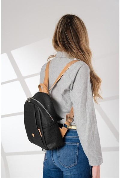 Just Polo Kadın 9 Bölmeli Orta Boy Sırt Çantası