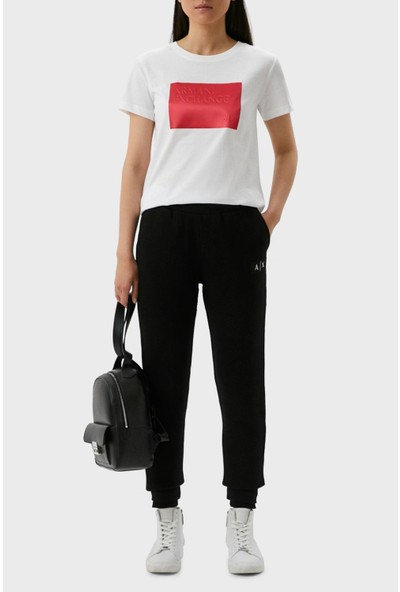 Armani Exchange Logolu Regular Fit Belden Bağlamalı Cepli Pamuklu Pantolon Kadın Pantolon 6LYP77 Yjbuz 1200 Armani Exchange Logolu Regular Fit Belden Bağlamalı Cepli Pamuklu Pantolon Kadın Pantolon 6LYP77 Yjbuz 1200