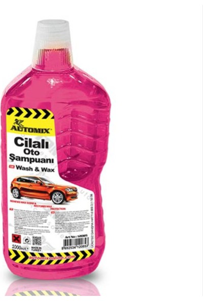 Automix Cilalı Oto Şampuan 1000 ml Automix Cilalı Oto Şampuan 1000 ml