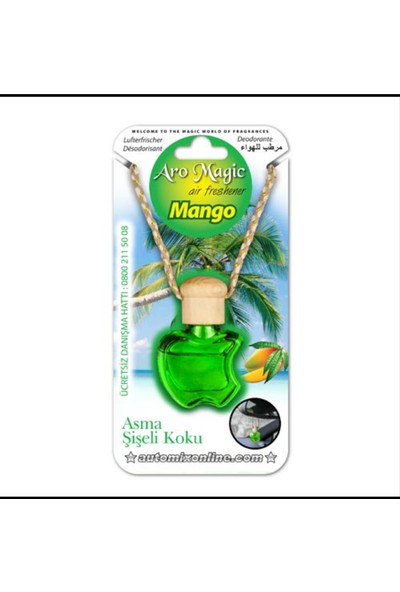 Aro Magic Asma Şişeli Koku Mango Aro Magic Asma Şişeli Koku Mango