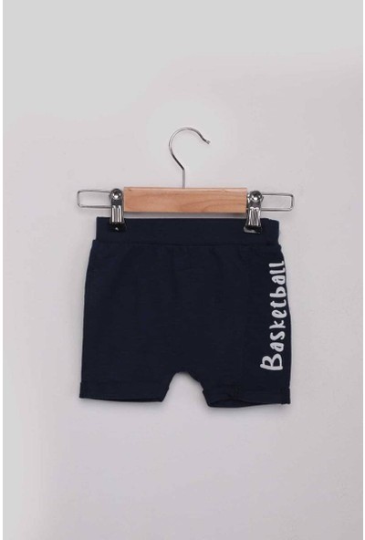 Basketball Erkek Çocuk Şortlu Takım | Lacivert