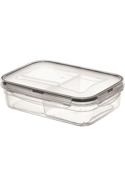 3 Bölmeli Kilitli Kapaklı 1 Litre Erzak Saklama Kabı LC-510 3 Bölmeli Kilitli Kapaklı 1 Litre Erzak Saklama Kabı LC-510