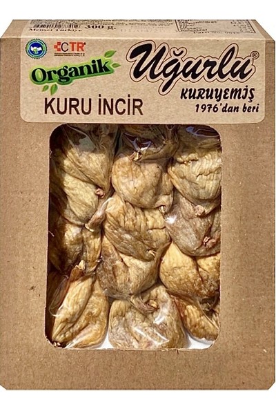 Uğurlu Kuruyemiş Organik Kuru İncir 300 gr Uğurlu Kuruyemiş Organik Kuru İncir 300 gr