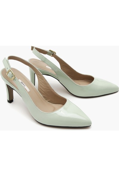 Desa Daley Yeşil Kadın Rugan Klasik Ayakkabı Desa Daley Yeşil Kadın Rugan Klasik Ayakkabı