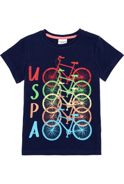U.S. Polo Assn. Erkek Çocuk Lacivert T-Shirt 50253240-VR033 U.S. Polo Assn. Erkek Çocuk Lacivert T-Shirt 50253240-VR033