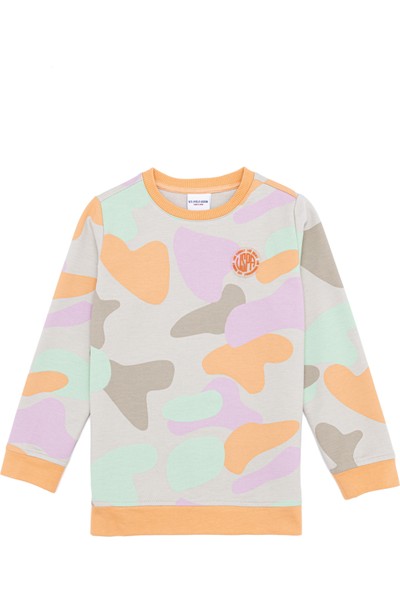 U.S. Polo Assn. Kız Çocuk Taş Sweatshirt 50249105-VR049