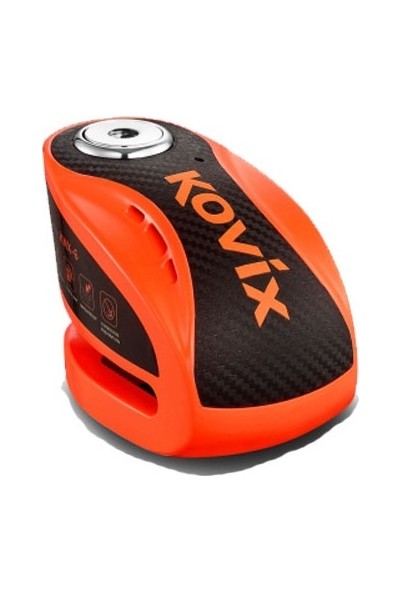 Kovix KNX10-FO Alarmlı Disk Kilit - Turuncu Kovix KNX10-FO Alarmlı Disk Kilit - Turuncu