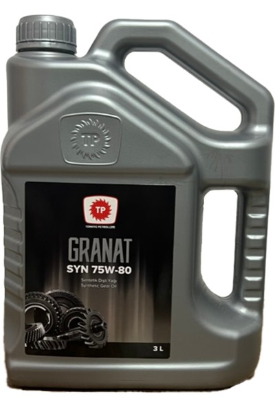 Türkiye Petrolleri Granat Syn 75W-80 3 lt (Üretim Yılı: 2022)