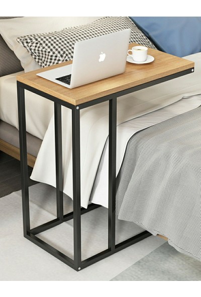 Miray Evim Çalışma Laptop Masası 60X40 cm Atlantik Çam