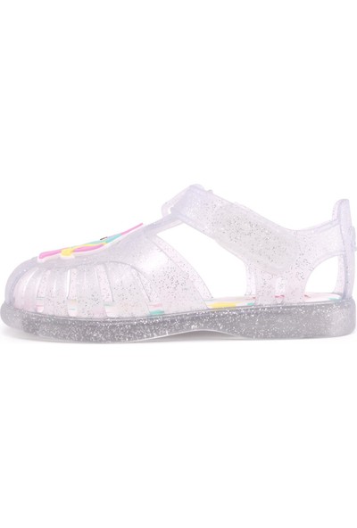 Igor S10279 Tobby Unicorn Çocuk Simli Beyaz Sandalet Igor S10279 Tobby Unicorn Çocuk Simli Beyaz Sandalet