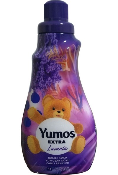 Yumoş Extra Konsantre Yumuşatıcı Lavanta 1008 ml 2'li Yumoş Extra Konsantre Yumuşatıcı Lavanta 1008 ml 2'li