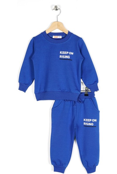 Zepkids Erkek Çocuk Keep On Rising Baskılı Eşofman Takımı