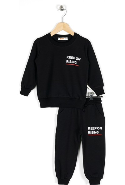 Zepkids Erkek Çocuk Keep On Rising Baskılı Eşofman Takımı