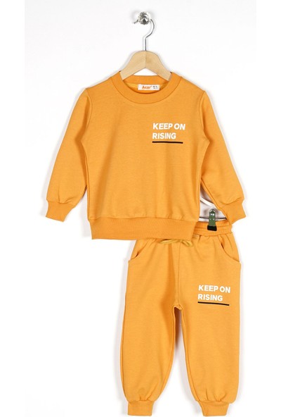 Zepkids Erkek Çocuk Keep On Rising Baskılı Eşofman Takımı
