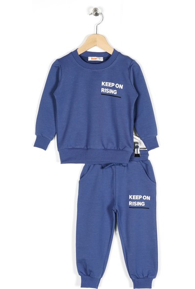 Zepkids Erkek Çocuk Keep On Rising Baskılı Eşofman Takımı