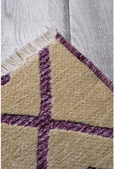 MisKilim Colors Dokuma Paspas 60x100cm Krem MisKilim Colors Dokuma Paspas 60x100cm Krem
