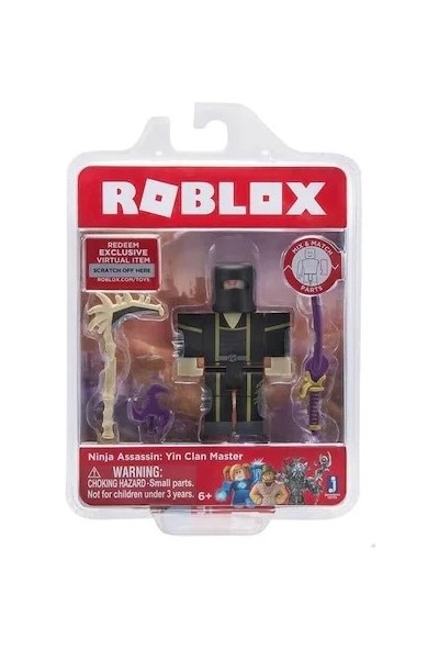 Roblox Figür Paketi 10705X4 - Ninja Assassin Yin Clan Master Roblox Figür Paketi 10705X4 - Ninja Assassin Yin Clan Master