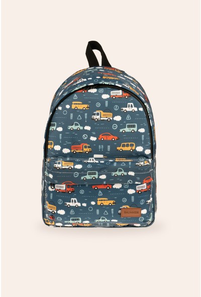 Baumkids Araba Desenli Okul Çantası