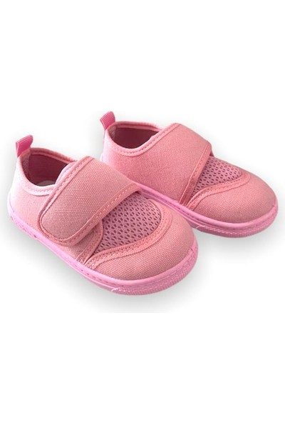 Sanbe 401 V 001 20-25 Kız Keten Ayakkabı Pembe Sanbe 401 V 001 20-25 Kız Keten Ayakkabı Pembe