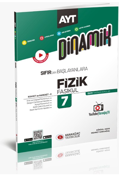 Karaağaç Yayınları 2023 Dinamik AYT Fizik Fasikülleri 7 Karaağaç Yayınları 2023 Dinamik AYT Fizik Fasikülleri 7