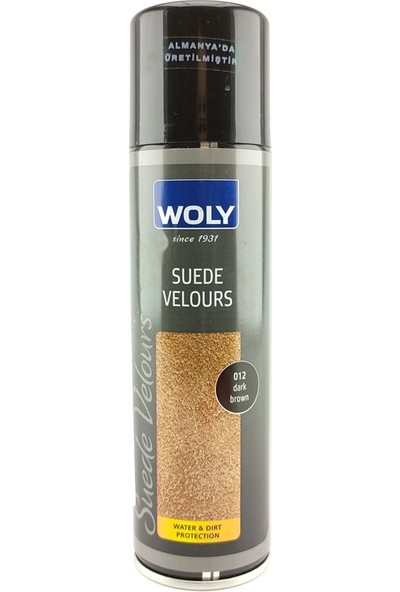 Woly Süet ve Nubuk Yenileyici Sprey 250ML- Lacivert / Kahverengi / Cat / Saydam