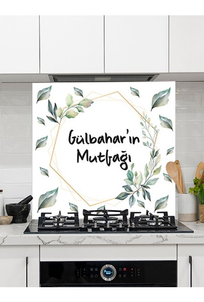 Tasarı Marketi Ocak Arkası Fon Koruma Kendinden Yapışkanlı Laminasyonlu Kişiye Isme Özel Folyo Sticker Tasarı Marketi Ocak Arkası Fon Koruma Kendinden Yapışkanlı Laminasyonlu Kişiye Isme Özel Folyo Sticker