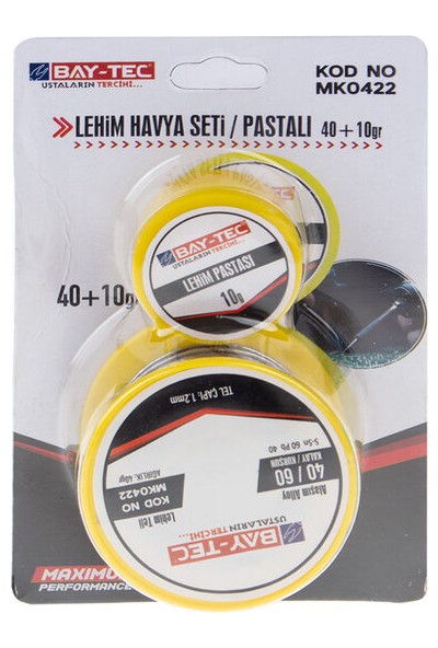 Baytec Lehim Havya Teli Pastalı MK0422 0978 Baytec Lehim Havya Teli Pastalı MK0422 0978