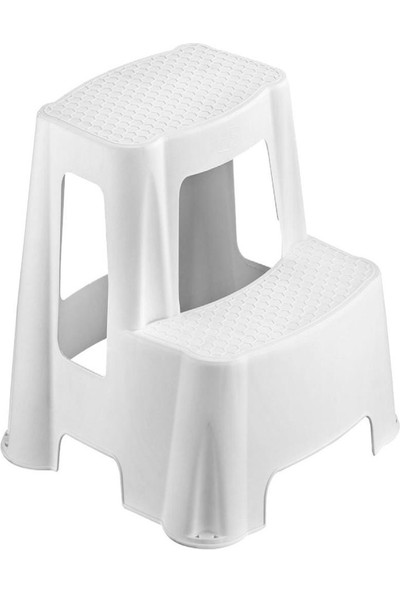 Geseus Iki Katlı Büyük Basamak Banyoda,Depoda,Mutfakta Çok Amaçlı-Beyaz Geseus Iki Katlı Büyük Basamak Banyoda,Depoda,Mutfakta Çok Amaçlı-Beyaz