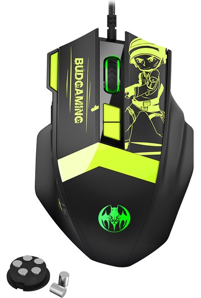 Musen Digital USB Oyun Mouse - Siyah (Yurt Dışından) Musen Digital USB Oyun Mouse - Siyah (Yurt Dışından)