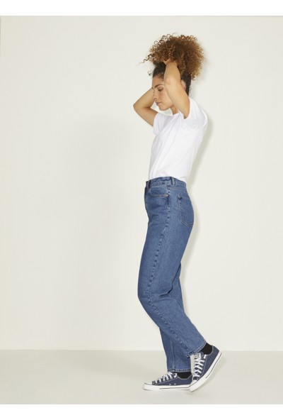 Jjxx Mom Fit Kadın Denim Pantolon 12203987