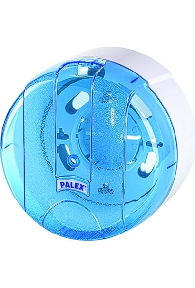 Palex 3440-1 Içten Çekmeli Tuvalet Kağıdı Dispenseri Şeffaf Mavi