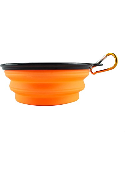Exotic Home Katlanabilir Taşınabilir Kedi Köpek Mama ve Su Kabı 350 ml Turuncu Exotic Home Katlanabilir Taşınabilir Kedi Köpek Mama ve Su Kabı 350 ml Turuncu