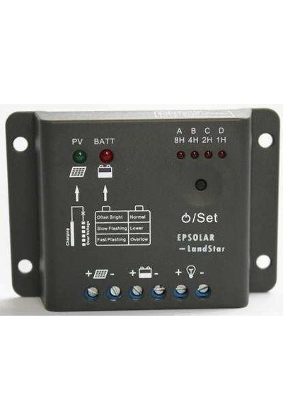 Güneş Şarj Kontrolörü Pwm 5A 12V Epsolar LS0512R Güneş Şarj Kontrolörü Pwm 5A 12V Epsolar LS0512R