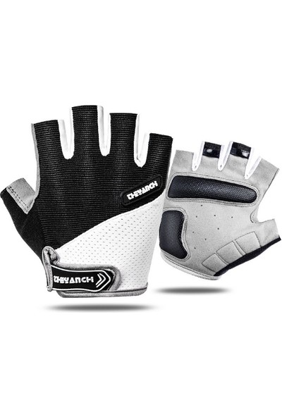 Artspot Unisex Kaymaz Yarım Parmak Bisiklet Eldiveni - Siyah (Yurt Dışından) Artspot Unisex Kaymaz Yarım Parmak Bisiklet Eldiveni - Siyah (Yurt Dışından)