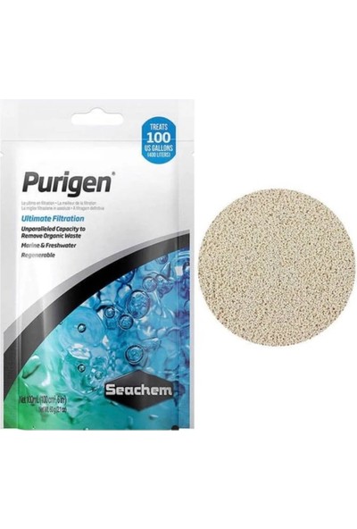 Seachem Purigen 100ML Akvaryum Filtre Malzemesi