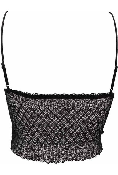 Mavi Üçgen Büstiyer Jasmine | Siyah