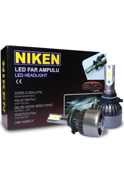 Niken LED Xenon Set H3 (Evo Serisi) 120020201 Niken LED Xenon Set H3 (Evo Serisi) 120020201