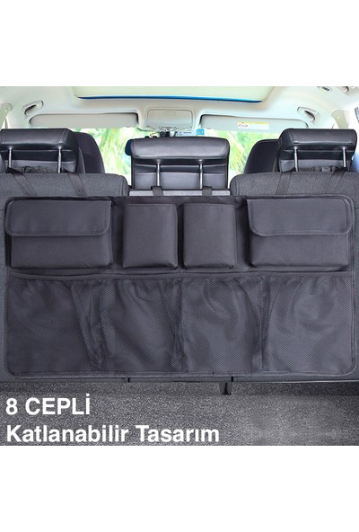 Teknoexpress Yepyeni!! 8 Cepli Araba Koltuk Arkası Organizer Araç Oto Bagaj Içi Bod Düzenleyici Teknoexpress Yepyeni!! 8 Cepli Araba Koltuk Arkası Organizer Araç Oto Bagaj Içi Bod Düzenleyici