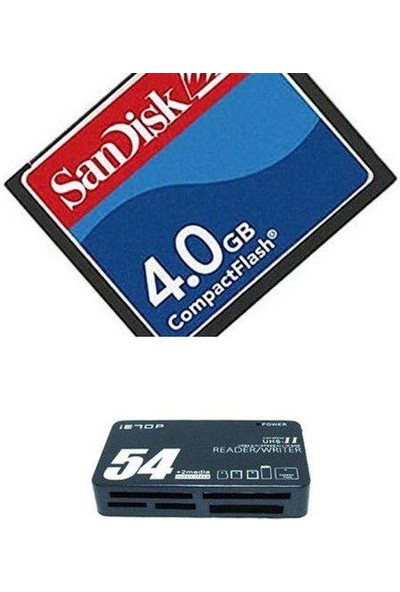 Pmr 4 GB Sandisk Compact Flash Hafıza Kartı - USB 2.0 Cf Kart Okuyucu Pmr 4 GB Sandisk Compact Flash Hafıza Kartı - USB 2.0 Cf Kart Okuyucu