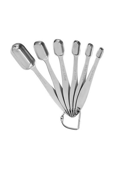 Paslanmaz Çelik Ölçüm Kaşığı ve Ölçüm Kupaları 14 Pcs Pişirme Aletleri Set Ölçekli Mutfak Yemek Aksesuarları | Ölçme Kaşıkları Paslanmaz Çelik Ölçüm Kaşığı ve Ölçüm Kupaları 14 Pcs Pişirme Aletleri Set Ölçekli Mutfak Yemek Aksesuarları | Ölçme Kaşıkları