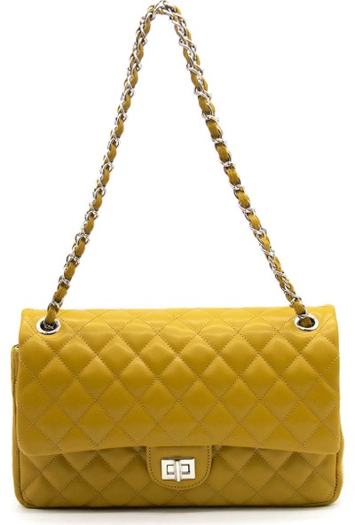 Silver & Polo Silver Polo Hardal Tek Bölmeli Kadın Omuz Çantası SP1059