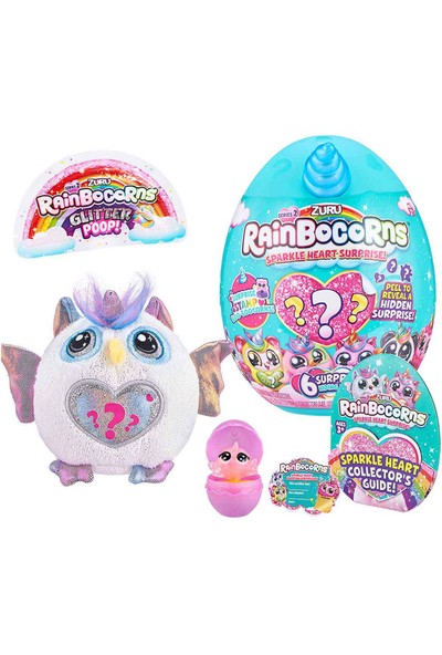 Rainbocorns Mini Işıltılı Kalp Sürprizi S2 RAR07000 - Mavi Rainbocorns Mini Işıltılı Kalp Sürprizi S2 RAR07000 - Mavi