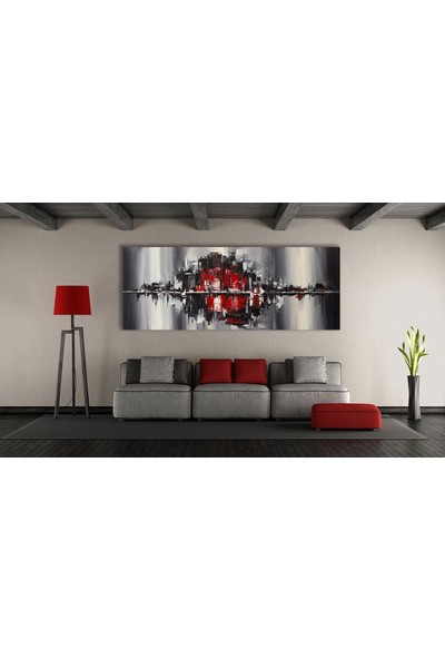 Bestablo Modern Soyut Şehir Kanvas Tablo Bestablo Modern Soyut Şehir Kanvas Tablo