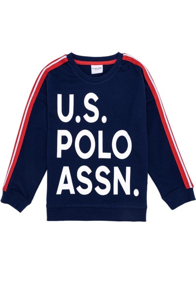 U.S. Polo Assn. Erkek Çocuk Lacivert Sweatshirt 50249275-VR033 U.S. Polo Assn. Erkek Çocuk Lacivert Sweatshirt 50249275-VR033